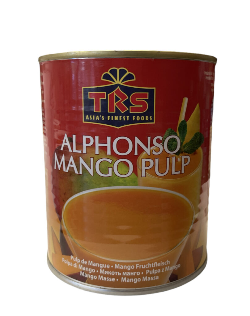 TRS Alphonso Mango Pulp 850g - ZakiAsianFoods